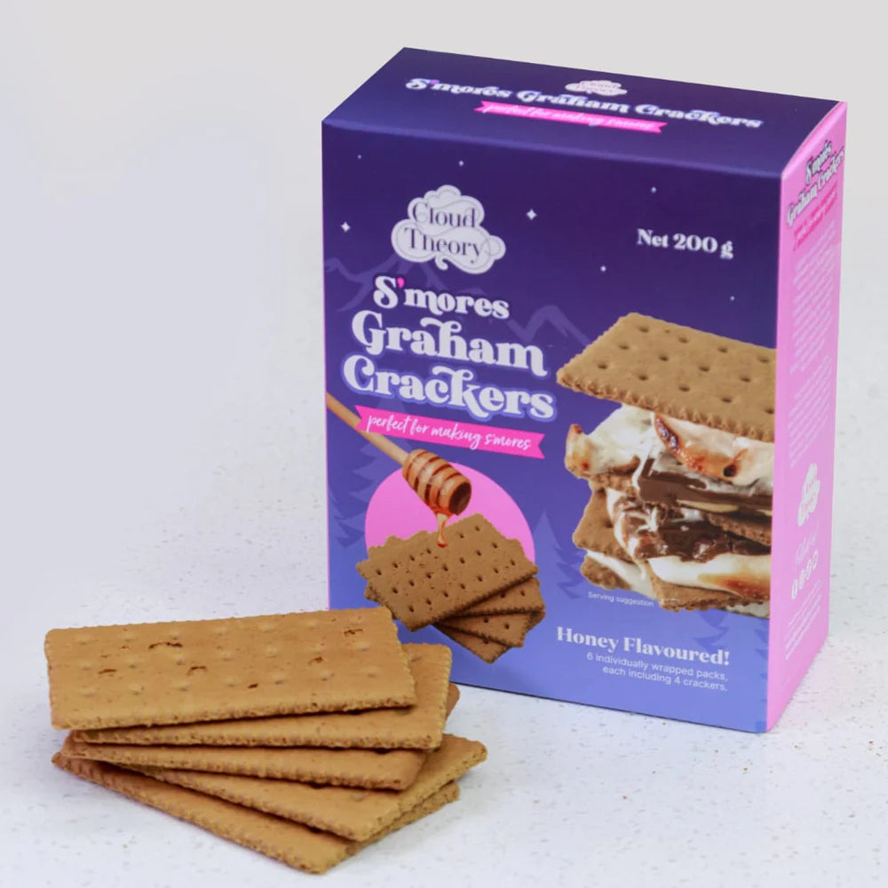 Cloud Theory S'mores Graham Crackers | 200g (BB 30/06/2026) – iPantry