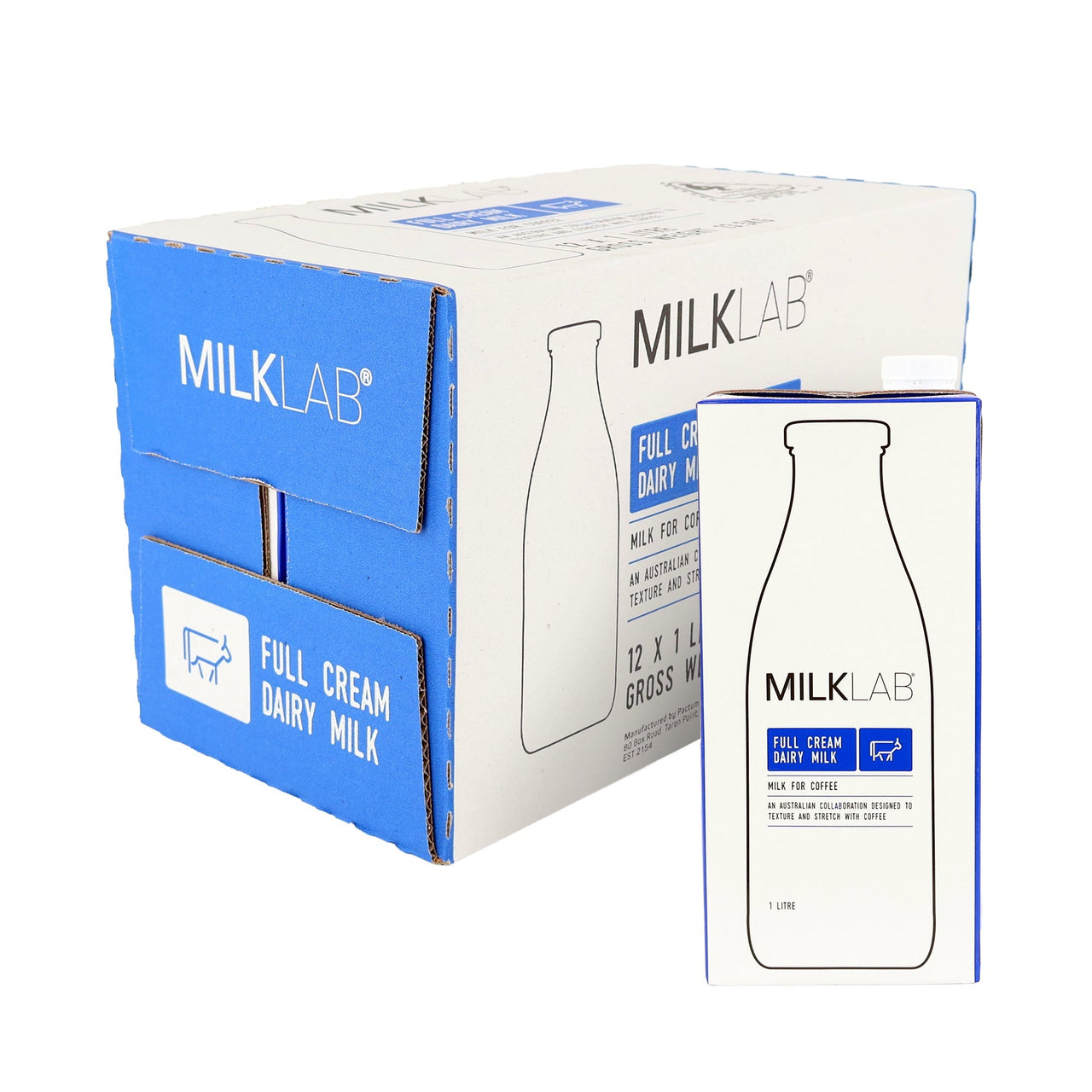 MILKLAB Dairy Milk Box | 12 x 1L – iPantry