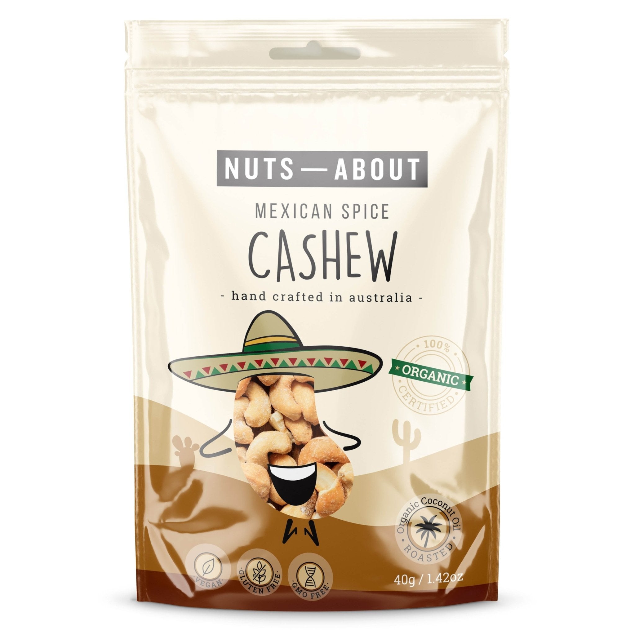 Nuts About Mexican Spice Cashews | 40g – iPantry